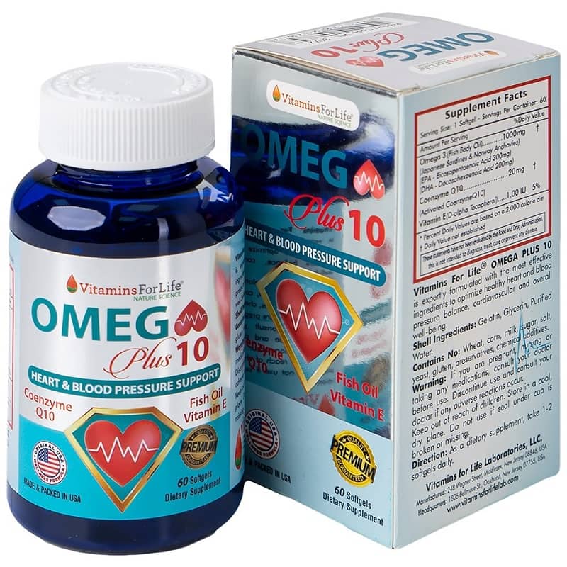 15 viên dầu cá Omega 3 của Mỹ tốt nhất hiện nay