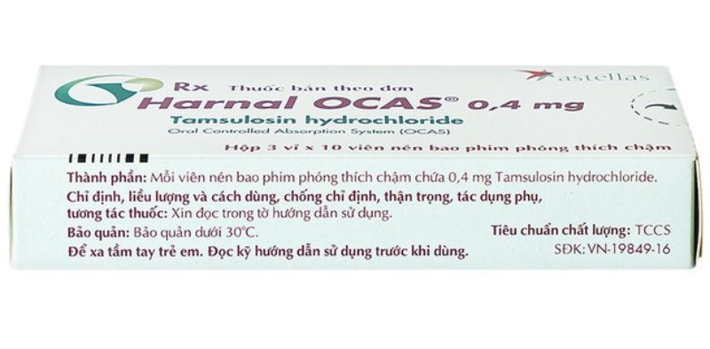 Thuốc Harnal Ocas 0.4mg là thuốc gì? Có tác dụng điều trị bệnh gì?