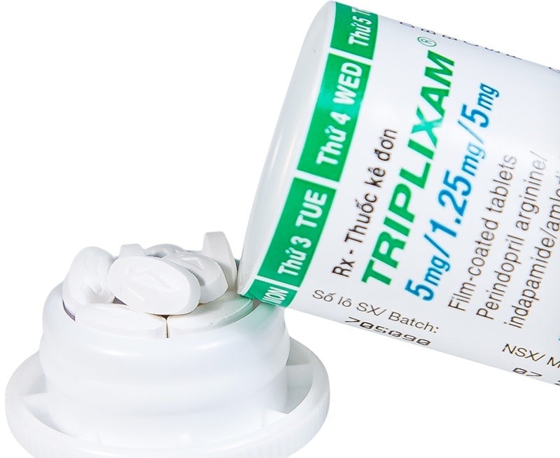 Thuốc Triplixam 5mg/1.25mg/5mg: Tác dụng và cách sử dụng