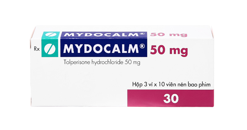 Thuốc Mydocalm 150mg: Tác dụng, liều dùng, tác dụng phụ, giá bán