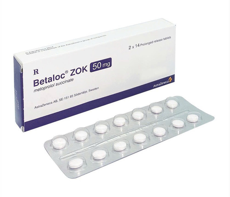 Thuốc Betaloc Zok 50mg: Tác dụng, liều dùng và giá bán