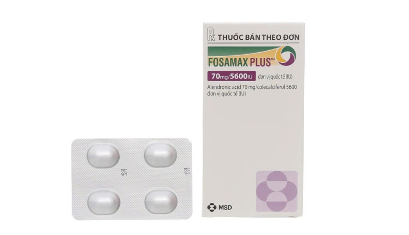 Thuốc Fosamax Plus 70mg/5600IU: Tác dụng, liều dùng, giá